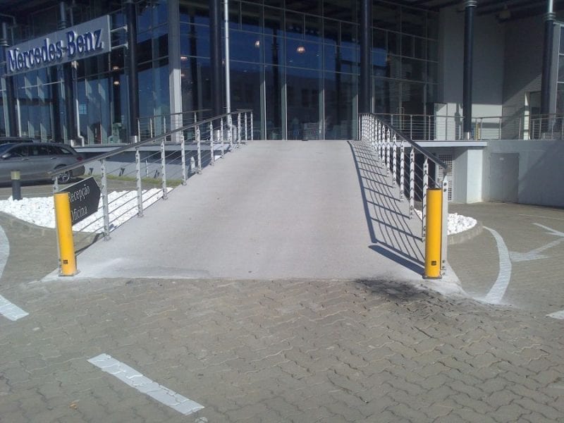 Flex Impact Polymer Bollards - Materials Handling