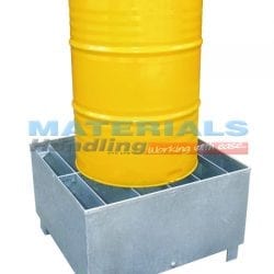Drum Spill Bins Galvanised - Materials Handling