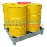Drum Spill Bins Galvanised | Materials Handling