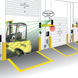 Collision Alert Sensors Dock Door Monitors - Materials Handling