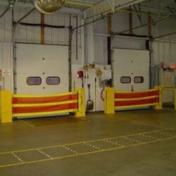 Loading Dock Safety Barrier Retractable Dok-Guardian - Materials Handling