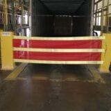 Loading Dock Safety Barrier Retractable Dok-Guardian | Materials Handling
