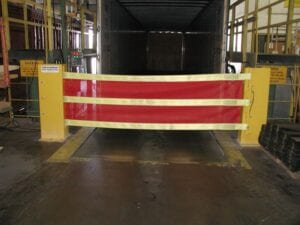 Loading Dock Safety Barrier Retractable Dok-Guardian® - Materials Handling