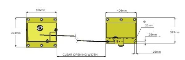 Loading Dock Safety Barrier Retractable Dok-Guardian - Materials Handling