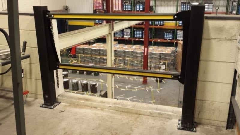 Flex Impact Safety Gates - Materials Handling