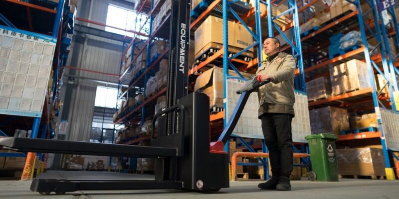 Pallet Stackers - Electric - Materials Handling