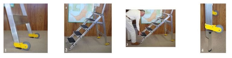 Safety Steps - Aluminium - Materials Handling