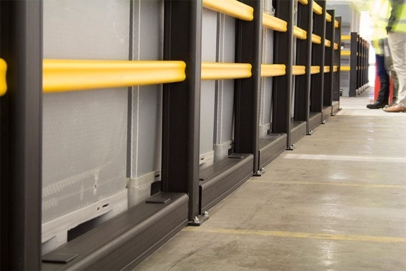 Flex Impact Kick Rails, Kerb and Wall Barriers - Materials Handling