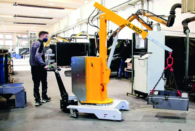 Floor Crane Mobile Counterbalanced - Materials Handling