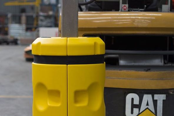 Foam-Filled Column Protector Cushions | Materials Handling