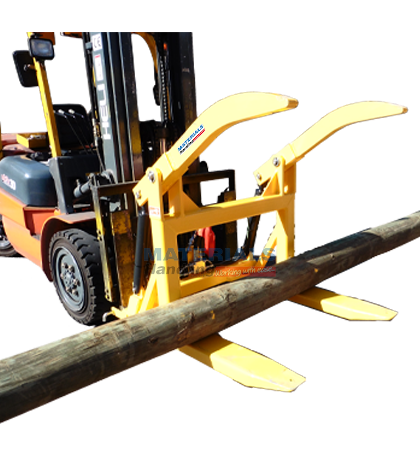 Forklift Mounted Grab Attachment | Materials Handling