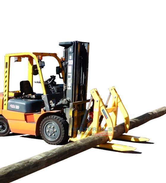 Forklift Mounted Grab Attachment | Materials Handling