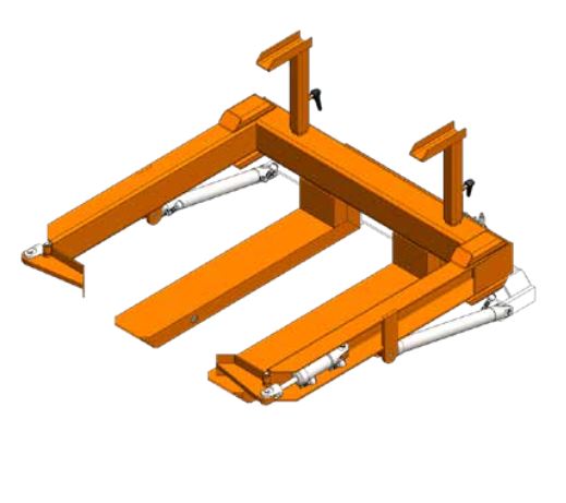 Pallet Bin Tippers Forklift Mounted - Materials Handling