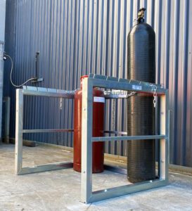 Gas Cylinder Storage Racks - Materials Handling