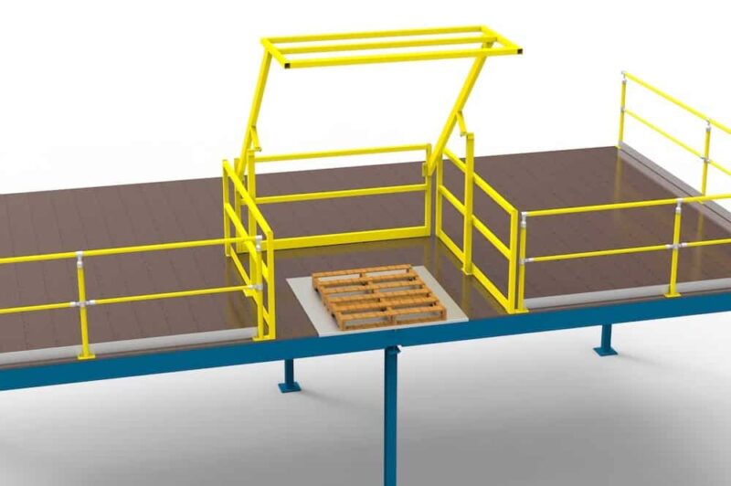 Gates Mezzanine Safety - Materials Handling