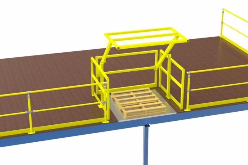 Gates Mezzanine Safety - Materials Handling