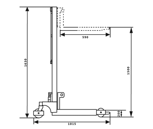 Platform Stackers - Hydraulic - Materials Handling