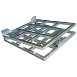 IBC Tilting Stand Spring Operated Container Emptying | Materials Handling