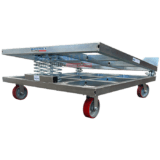 IBC Tilting Stand Spring Operated Container Emptying | Materials Handling