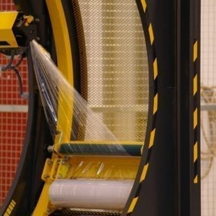 Orbital Wrapper Yellow Jacket - Materials Handling