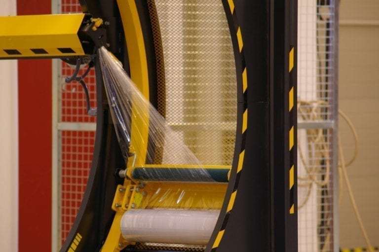 Orbital Wrapper Yellow Jacket - Materials Handling