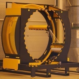 Orbital Wrapper Yellow Jacket - Materials Handling