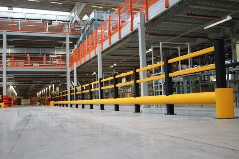 Flex Impact Traffic Barrier Plus - Materials Handling