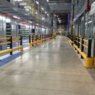 Flex Impact Traffic Barrier Plus - Materials Handling