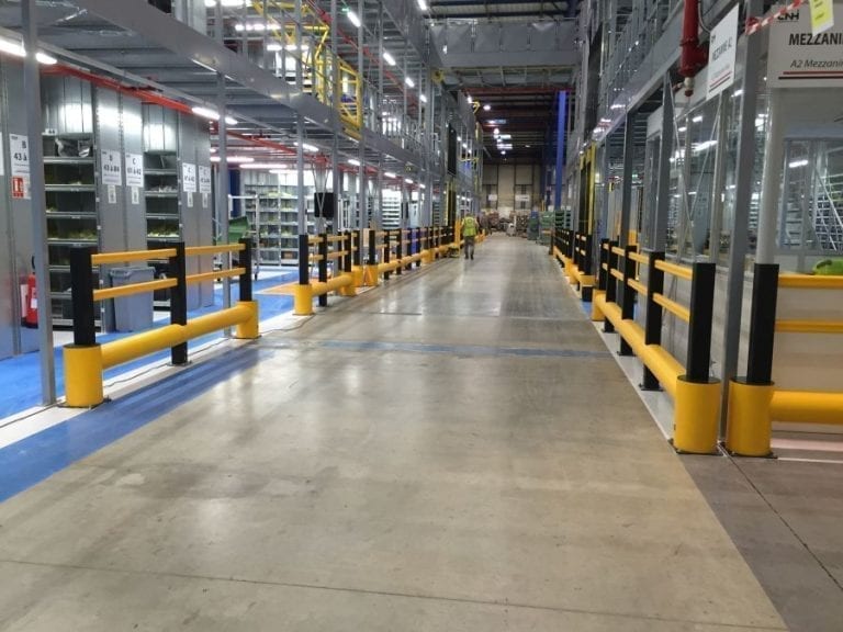 Flex Impact Traffic Barrier Plus - Materials Handling