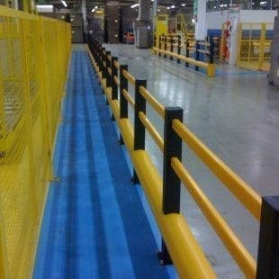 Flex Impact Traffic Barrier Plus - Materials Handling