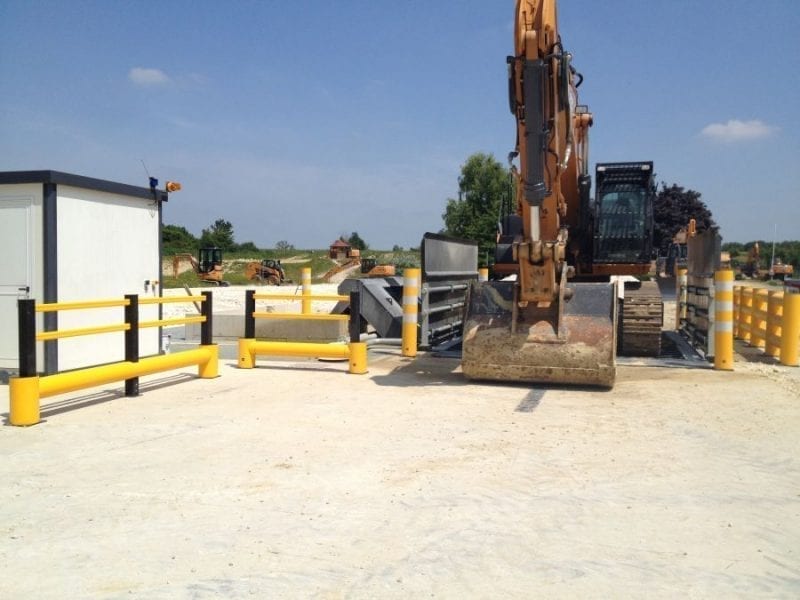 Flex Impact Traffic Barrier Plus - Materials Handling