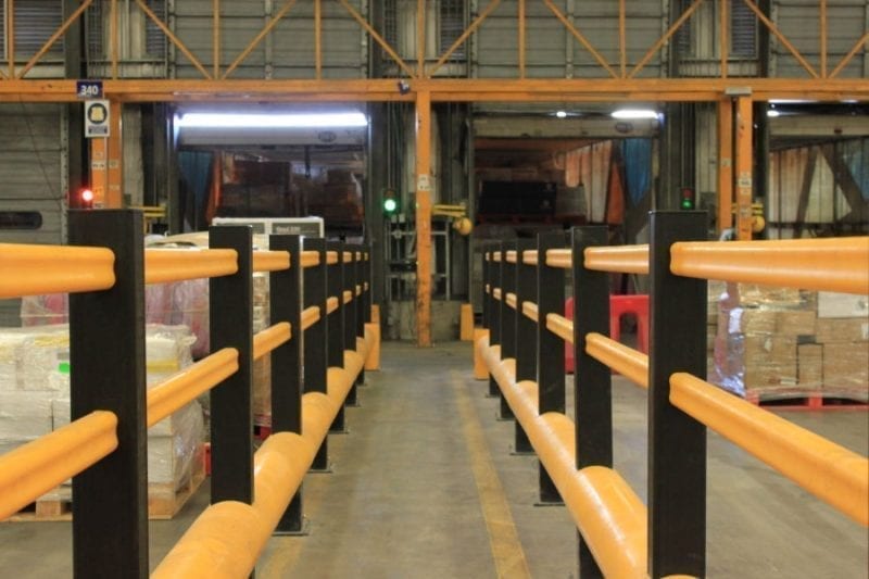 Flex Impact Traffic Barrier Plus - Materials Handling