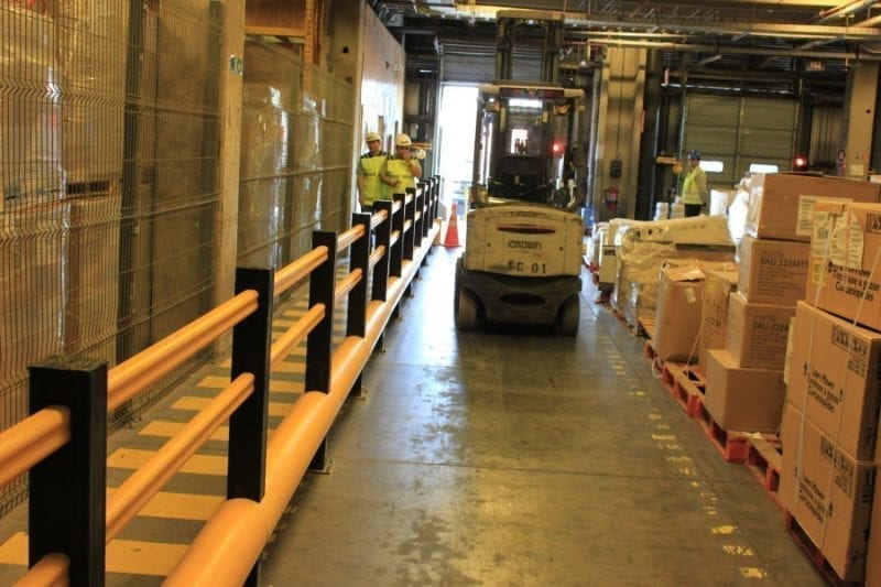 Flex Impact Traffic Barrier Plus - Materials Handling