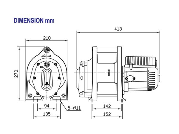 Winch Electric AC - Materials Handling