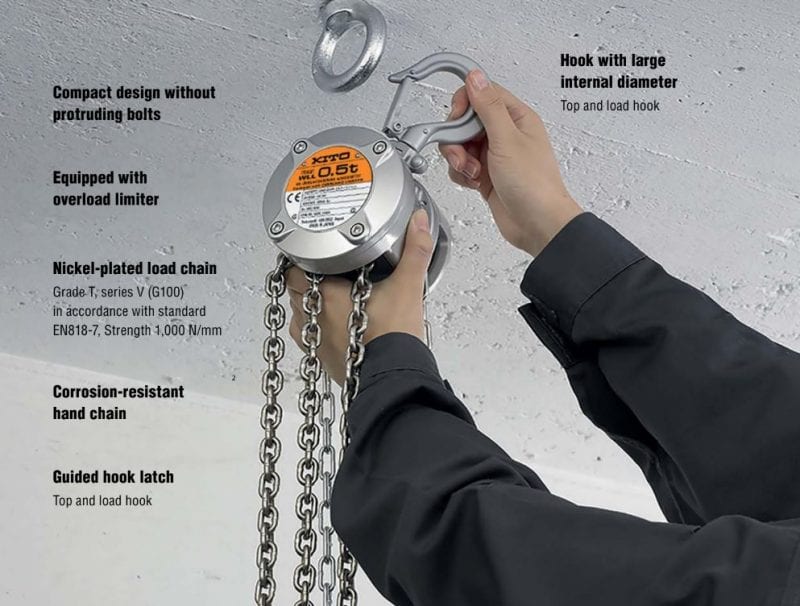 Chain Hoists - Manual CX Series - Materials Handling