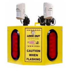 Look Out Rack and Corner Mounted Sensors - Materials Handling