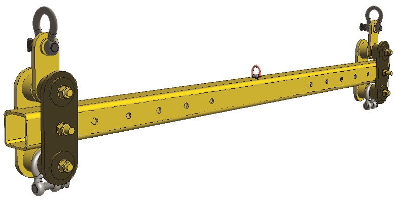 Lifting Beams Spreader Beam Multi Position - Materials Handling
