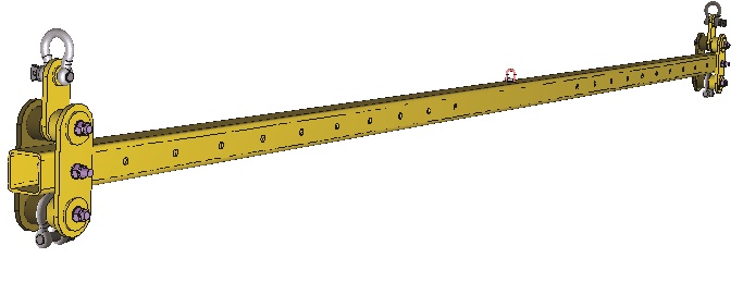 Lifting Beams Spreader Beam Multi Position - Materials Handling