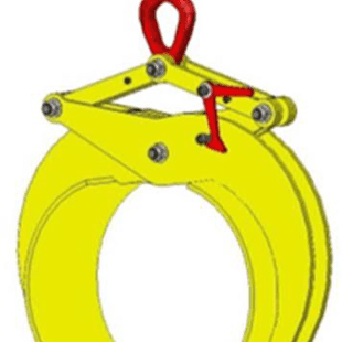 Lifting Clamps Scissor Grip Round - Materials Handling