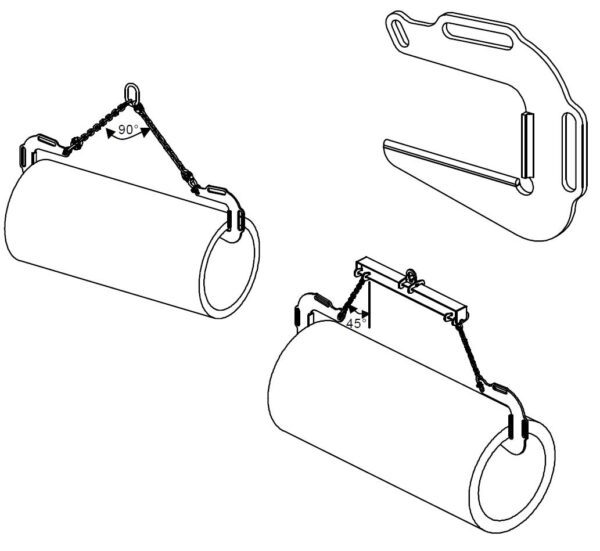 Lifting Hooks Pipes and Tubes - Materials Handling