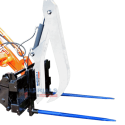 Log Grab Forklift Attachment - Materials Handling