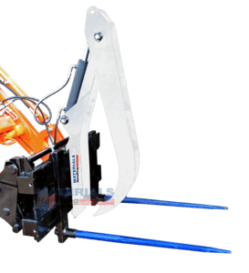 Log Grab Forklift Attachment - Materials Handling