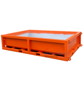 Waste Bin Low Profile Skip - Materials Handling