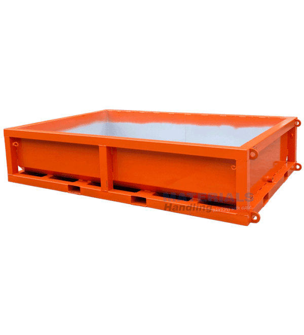 Waste Bin Low Profile Skip - Materials Handling