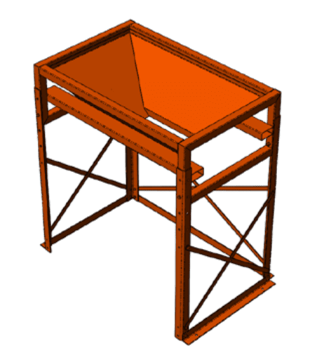 Bulk Bag Filling Frame - Materials Handling