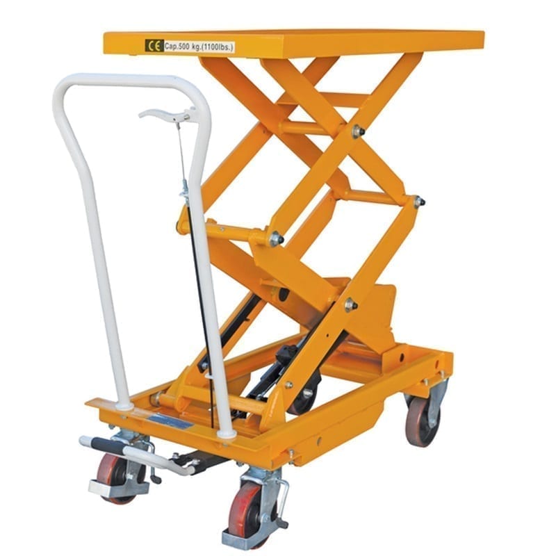 Mobile Scissor Lift Trolleys - Materials Handling