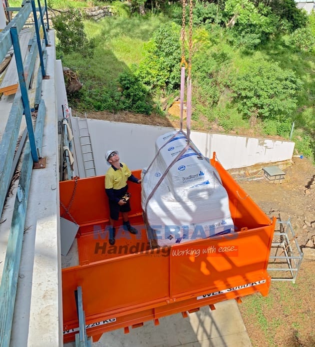 Crane Loading Deck - Materials Handling