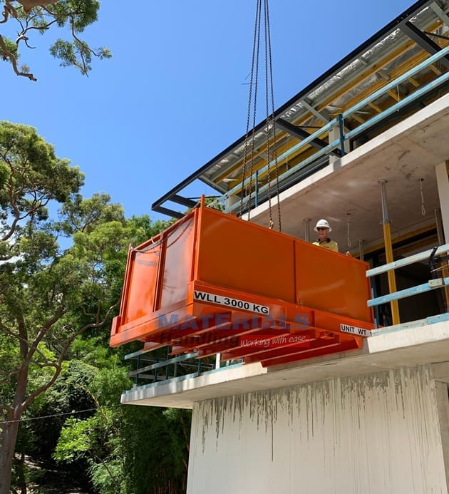 Crane Loading Deck - Materials Handling