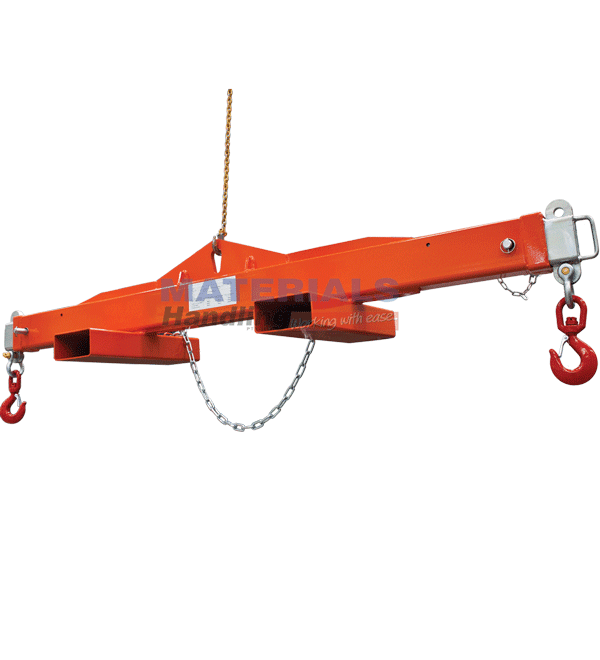Lifting Beams - Adjustable Crane or Forklift - Materials Handling