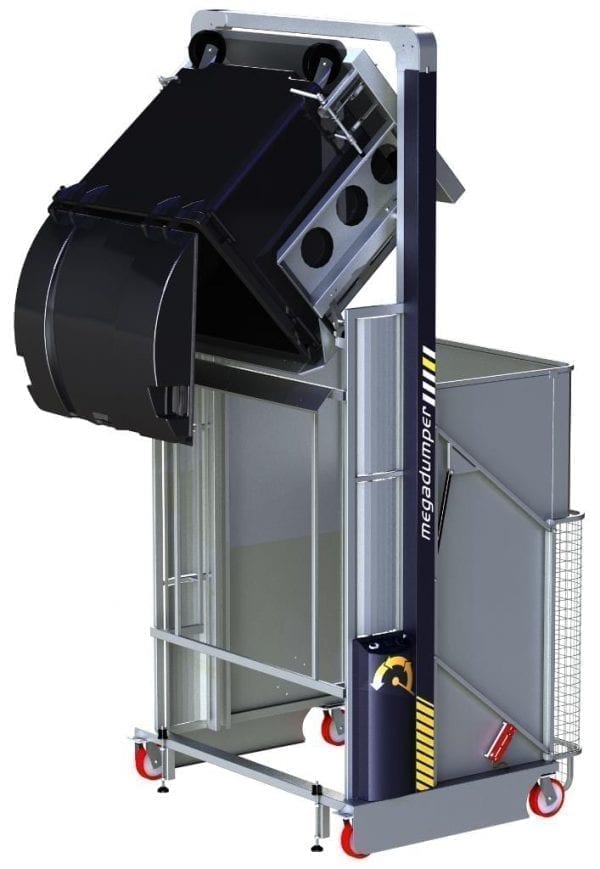 MegaDumper Bin Tippers (for 660/1100 L Bins) - Materials Handling